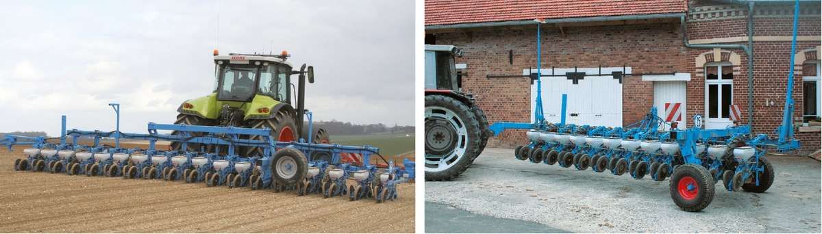 Siewnik punktowy mechaniczny do buraków otoczkowanych Monosem MECA V4